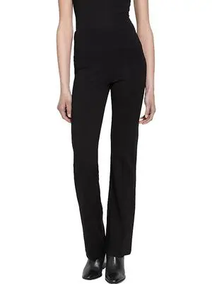 Lyssé Elysse Wide-leg Ponte Pants - Black