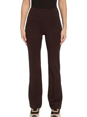 Lyssé Elysse Wide-leg Ponte Pants - Double Espresso