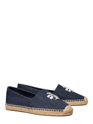 Tory Burch Eleanor Espadrille - Midnight Denim/silver