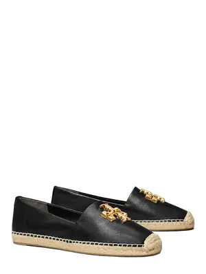 Tory Burch Eleanor Espadrille Perfect Black/gold