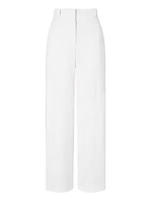 Tory Burch Twill Cargo Pant - White