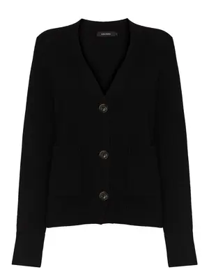 LISA YANG Lisa Yang Davvi Oversized V-Neck Cardigan