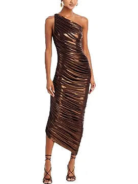Norma Kamali Norma Kamali Diana Gown Chocolate