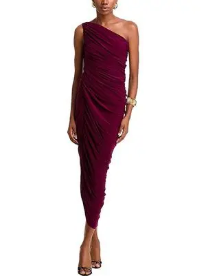 Norma Kamali Norma Kamali Diana Gown Plum