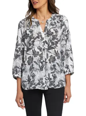 NYDJ NYDJ Pintuck Blouse Acantha