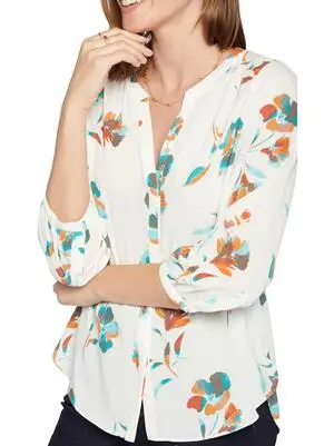 NYDJ NYDJ Pintuck Blouse Dream Lily