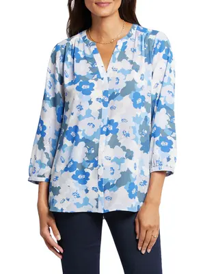 NYDJ NYDJ Pintuck Blouse Elena