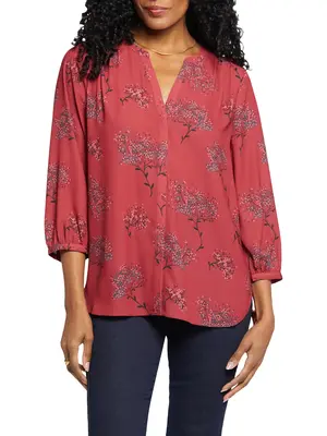 NYDJ NYDJ Pintuck Blouse Joliet
