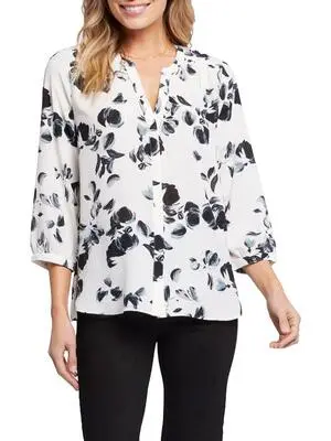 NYDJ NYDJ Pintuck Blouse Joyful Dot