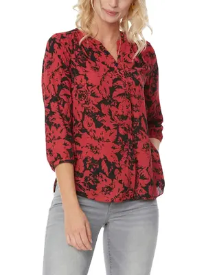 NYDJ NYDJ Pintuck Blouse Kingsley