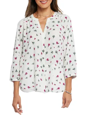 NYDJ NYDJ Pintuck Blouse Leonida