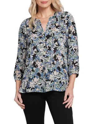 NYDJ NYDJ Pintuck Blouse Livadia