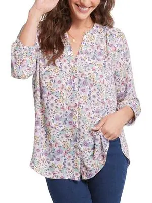 NYDJ Pintuck Blouse - Michaela