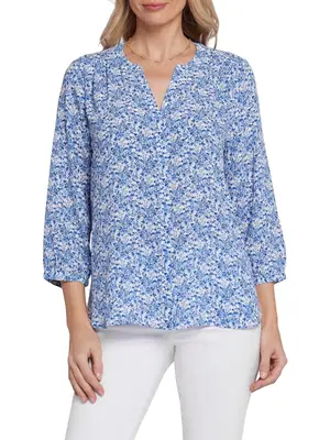 NYDJ NYDJ Pintuck Blouse Olenia