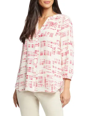 NYDJ NYDJ Pintuck Blouse Pandora