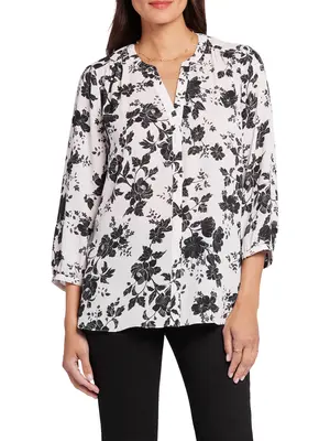 NYDJ NYDJ Pintuck Blouse Penrose