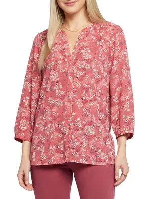 NYDJ NYDJ Pintuck Blouse Rosalie