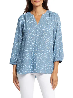 NYDJ NYDJ Pintuck Blouse Selene