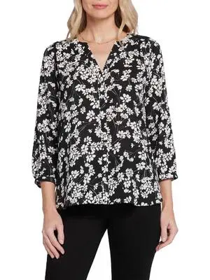 NYDJ NYDJ Pintuck Blouse Stefania