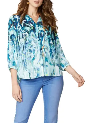 NYDJ NYDJ Pintuck Blouse Summerland