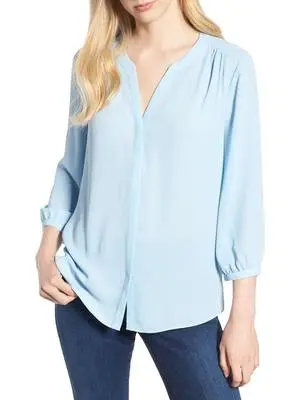 NYDJ NYDJ Pintuck Blouse Tranquility