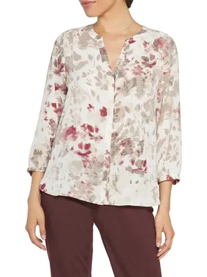 NYDJ NYDJ Pintuck Blouse Westhaven