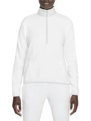 Nike Therma-fit Victory Half-zip Golf Top - 100 White/photon Dust/white