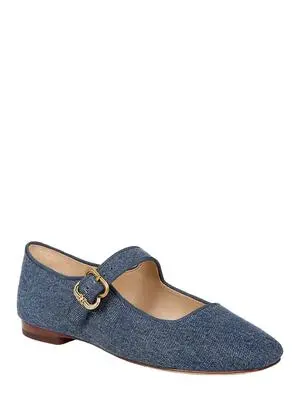 Sam Edelman Sam Edelman Michaela Mary Jane Flat Blue Stone