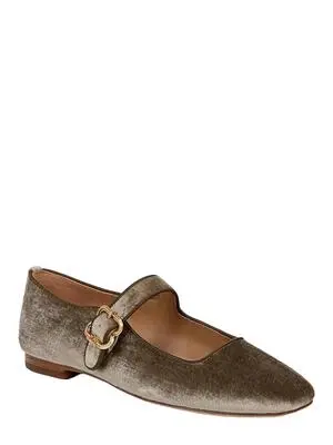 Sam Edelman Sam Edelman Michaela Mary Jane Flat Dark Silver Sage