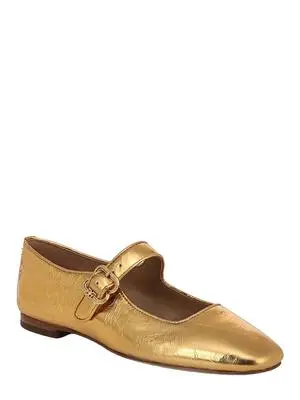 Sam Edelman Sam Edelman Michaela Mary Jane Flat Medallion Gold