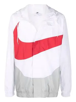 Nike Swoosh Zip-up Jacket - White