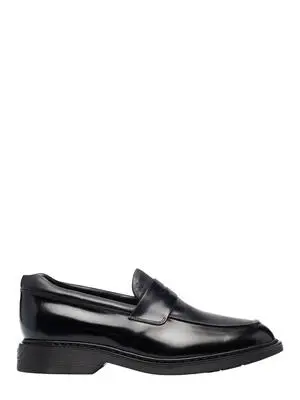 Hogan H576 Low-heel Loafers - Black