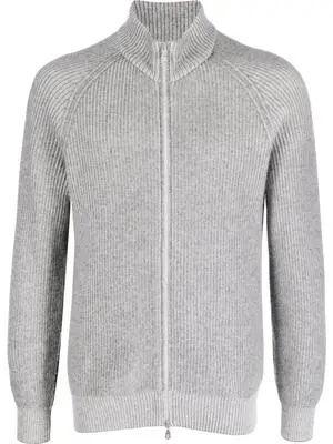 BRUNELLO CUCINELLI Zip-up Knitted Cashmere Jumper