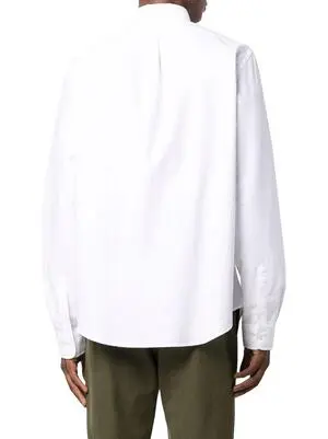 Aspesi Button-down Long-sleeve Shirt - White