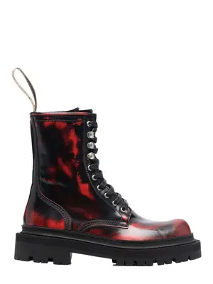 Camper Eki Lace-up Boots - Black