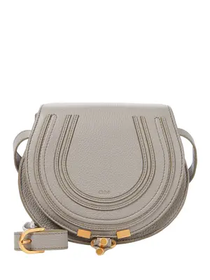 Chloé Chloé Marcie Mini Shoulder Bag Grey