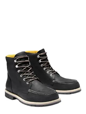 Timberland Timberland Redwood Falls Waterproof Moc Toe Boots Black