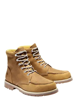 Timberland Timberland Redwood Falls Waterproof Moc Toe Boots Wheat Full Grain