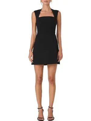 French Connection Ruth Whisper A-line Dress - Black