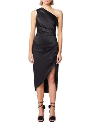 ELLIATT Elliatt Cassini One-Shoulder Dress Black