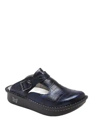 ALEGRIA BY PG LITE Alegria By PG Lite Classic Clog Croc Leather