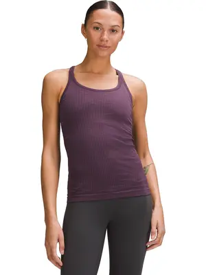 Lululemon Ebb To Street Tank Top Grape Thistle