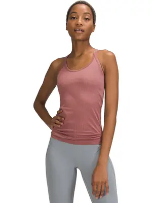 Lululemon Ebb To Street Tank Top Pink