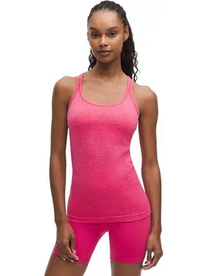Lululemon Ebb To Street Tank Top Raspberry Coulis