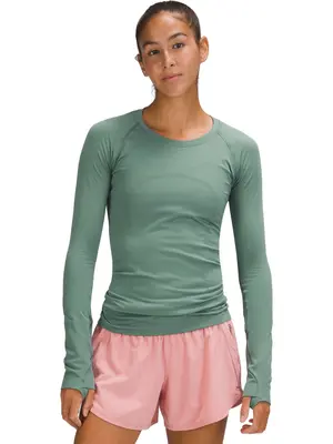 Lululemon Swiftly Tech Long-Sleeve Shirt 2.0 Green