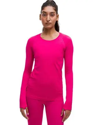 Lululemon Swiftly Tech Long-Sleeve Shirt 2.0 Passionate