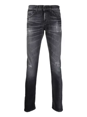 DONDUP Mid-rise Slim Fit Jeans - Grey