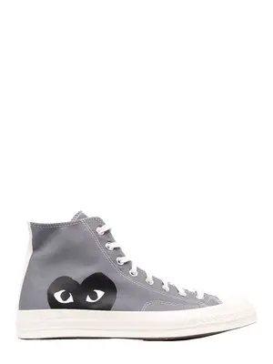 CONVERSE X COMME DES GARONS PLAY Chuck 70 High-top Sneakers - Grey
