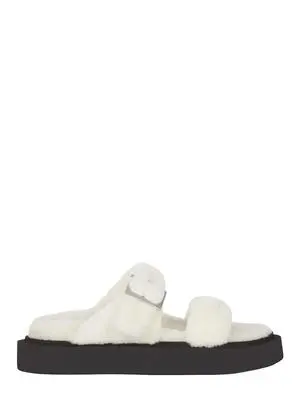 GIUSEPPE ZANOTTI Jolanda Winter Open-toe Sandals - White