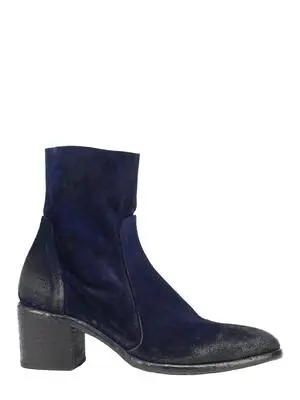 MADISON MAISON Suede Ankle Boots Navy